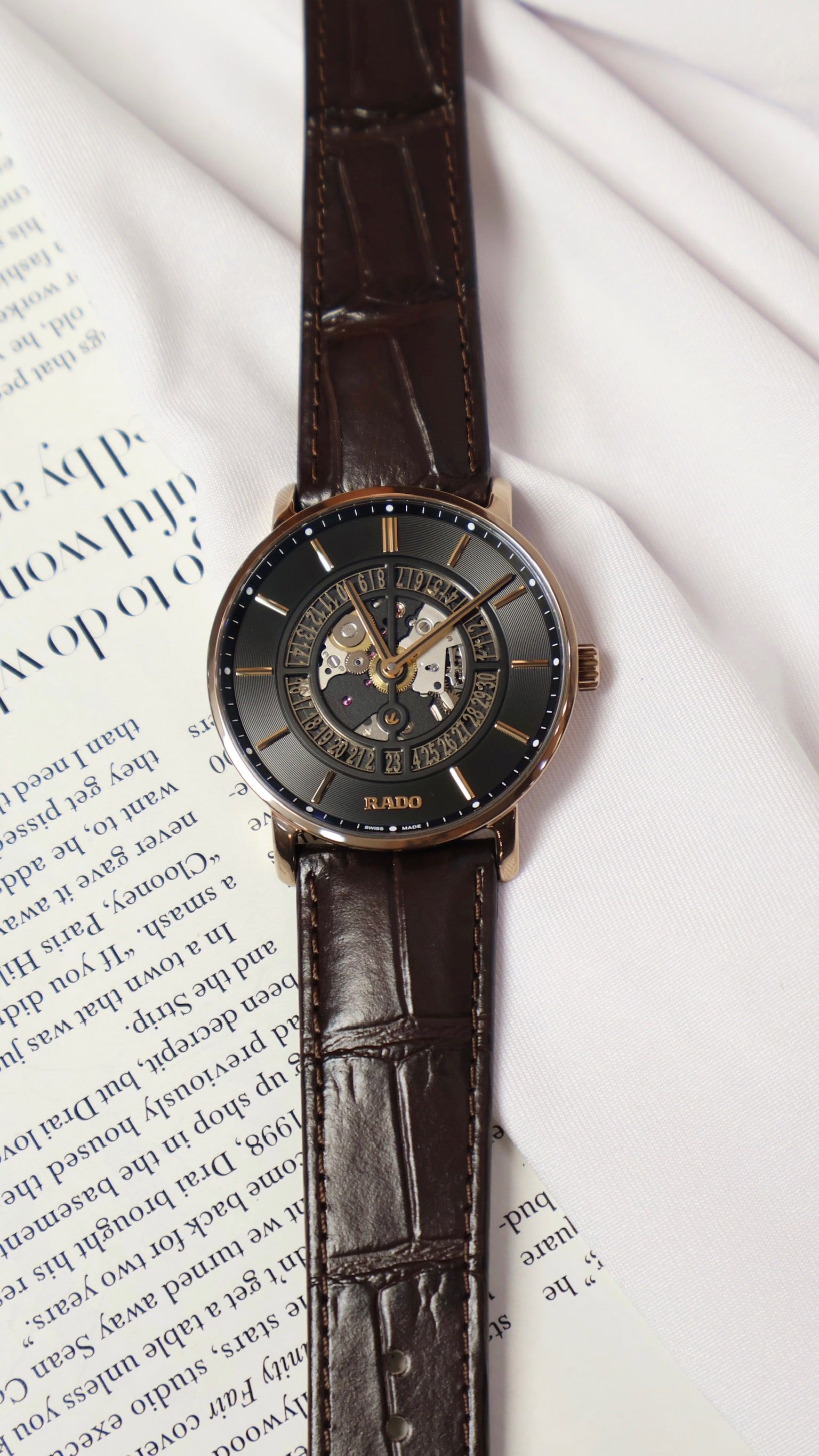 Rado R14068186 | DiaMaster Thinline Automatic Limited Edition - שעון ...