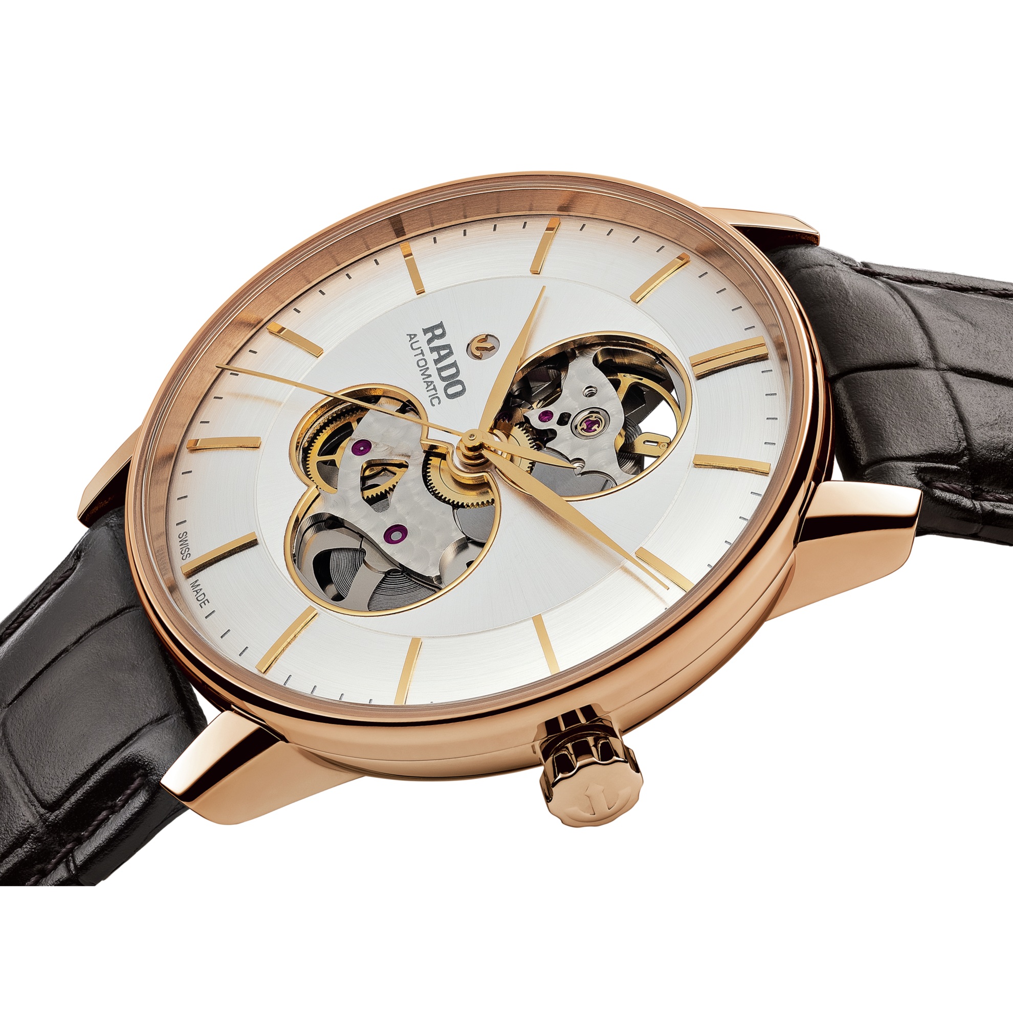 שעון יד אוטומטי לגבר RADO R22895025 / R38952102 - אחריות יבואן רשמי 5 ...
