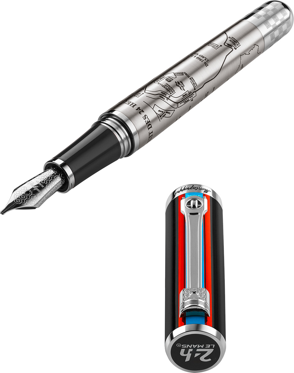 עט נובע Montegrappa 24H Le Mans Innovation Medium (IS24R3IC)
